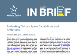 Evaluating China’s Space Capabilities and Ambitions | Martens Centre