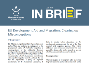 EU Development Aid and Migration: Clearing up Misconceptions | Martens ...